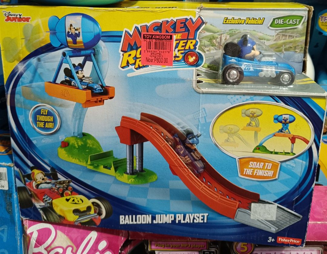 Mickey Mouse Balloon Jump Play Set, Hobbies & Toys, Toys & Games on ...