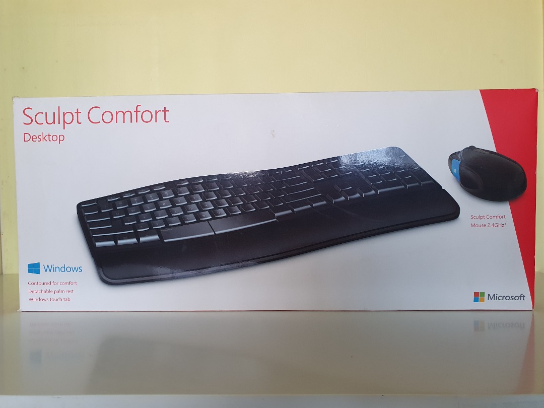 Microsoft Sculpt Comfort Desktop, Computers & Tech, Parts & Accessories ...