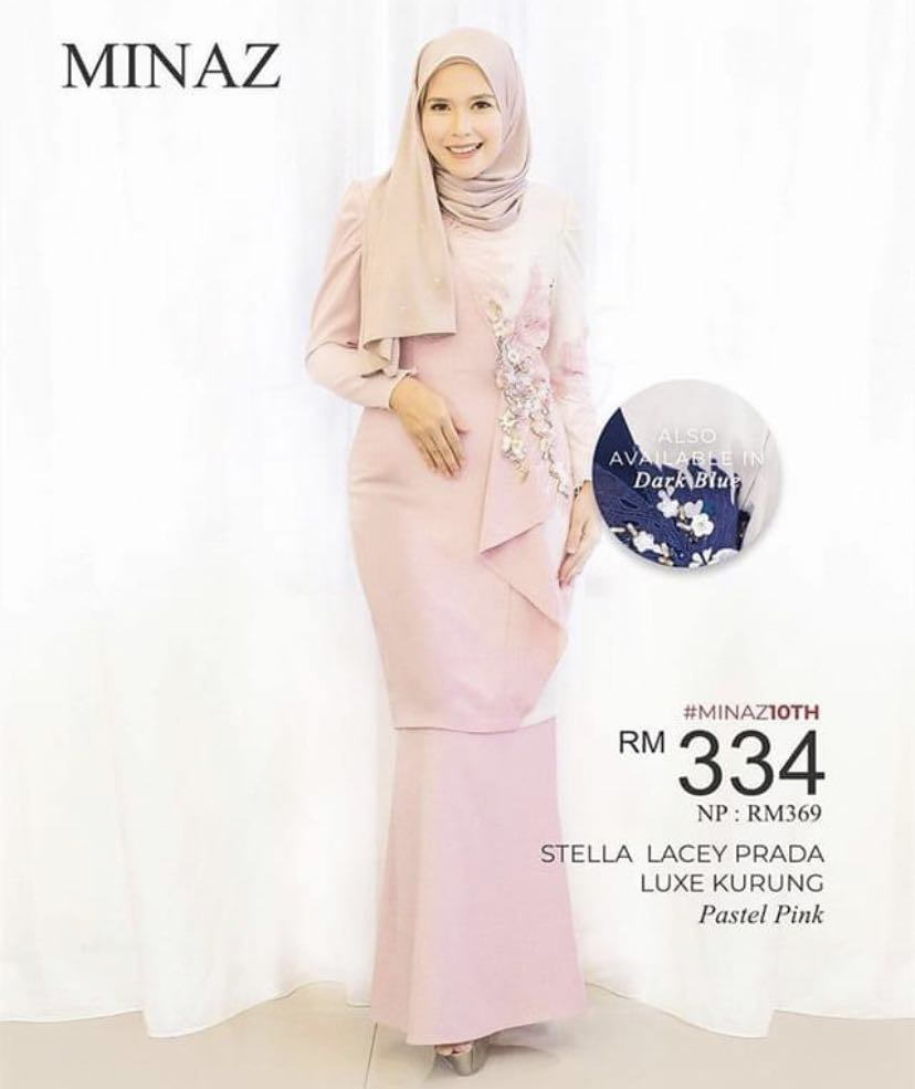 Minaz, Women's Fashion, Muslimah Fashion, Baju Kurung & sets on Carousell