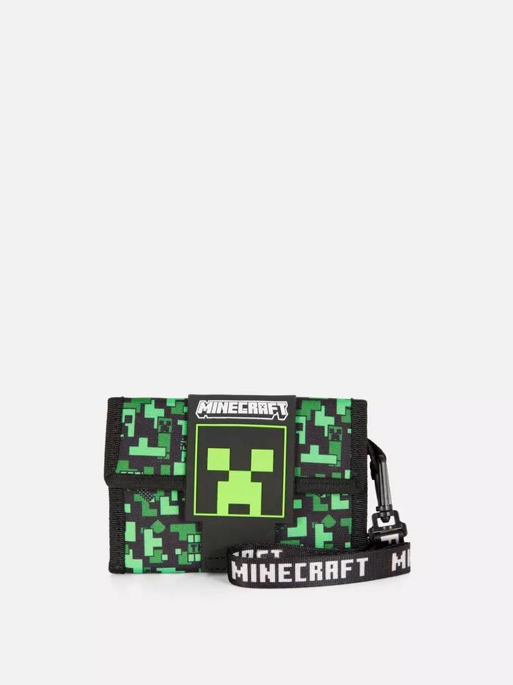 Minecraft Creeper Wallet 銀包, 男裝, 手錶及配件, 銀包、卡片套 - Carousell