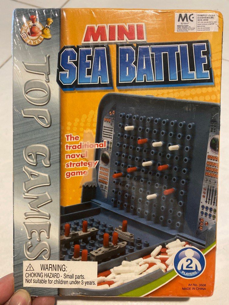 mini sea battle board game, Hobbies & Toys, Toys & Games on Carousell