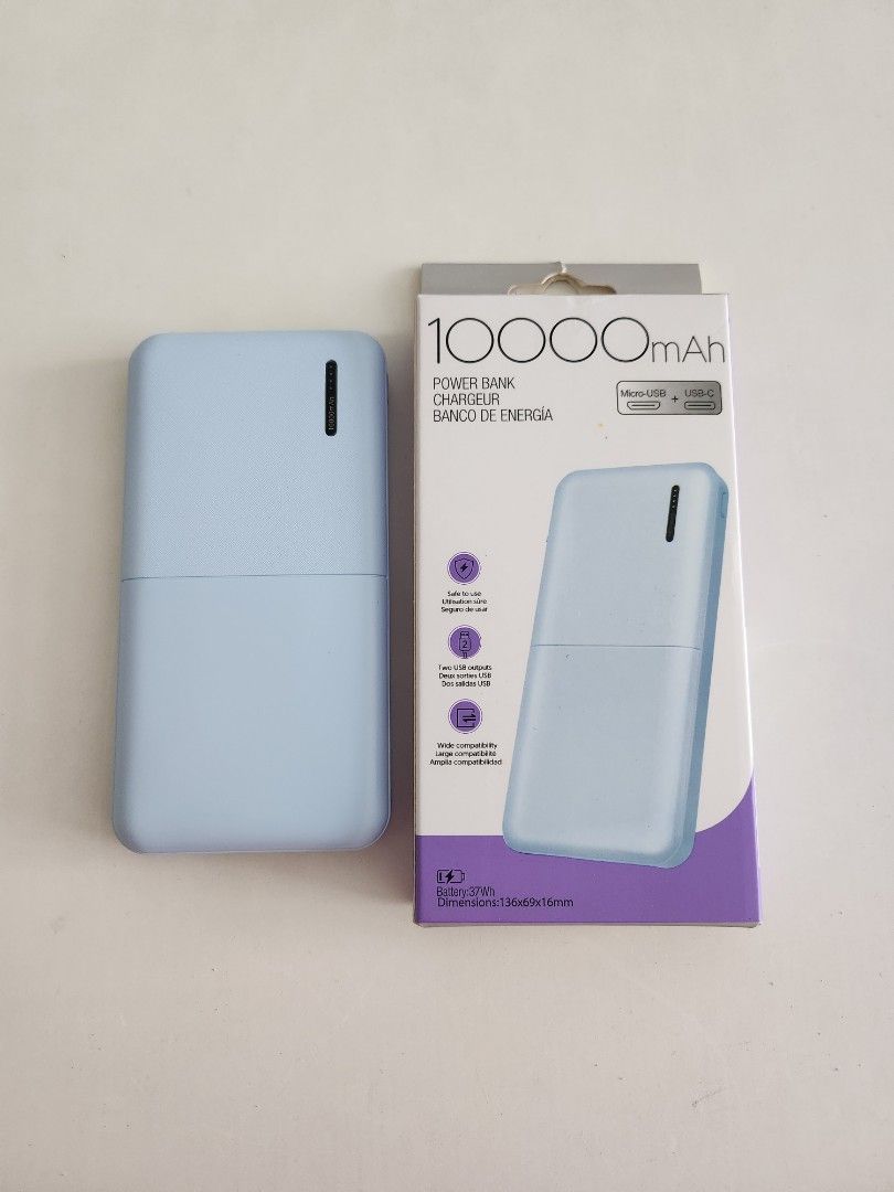 Miniso Power Bank 10000mAh, Mobile Phones & Gadgets, Mobile & Gadget ...