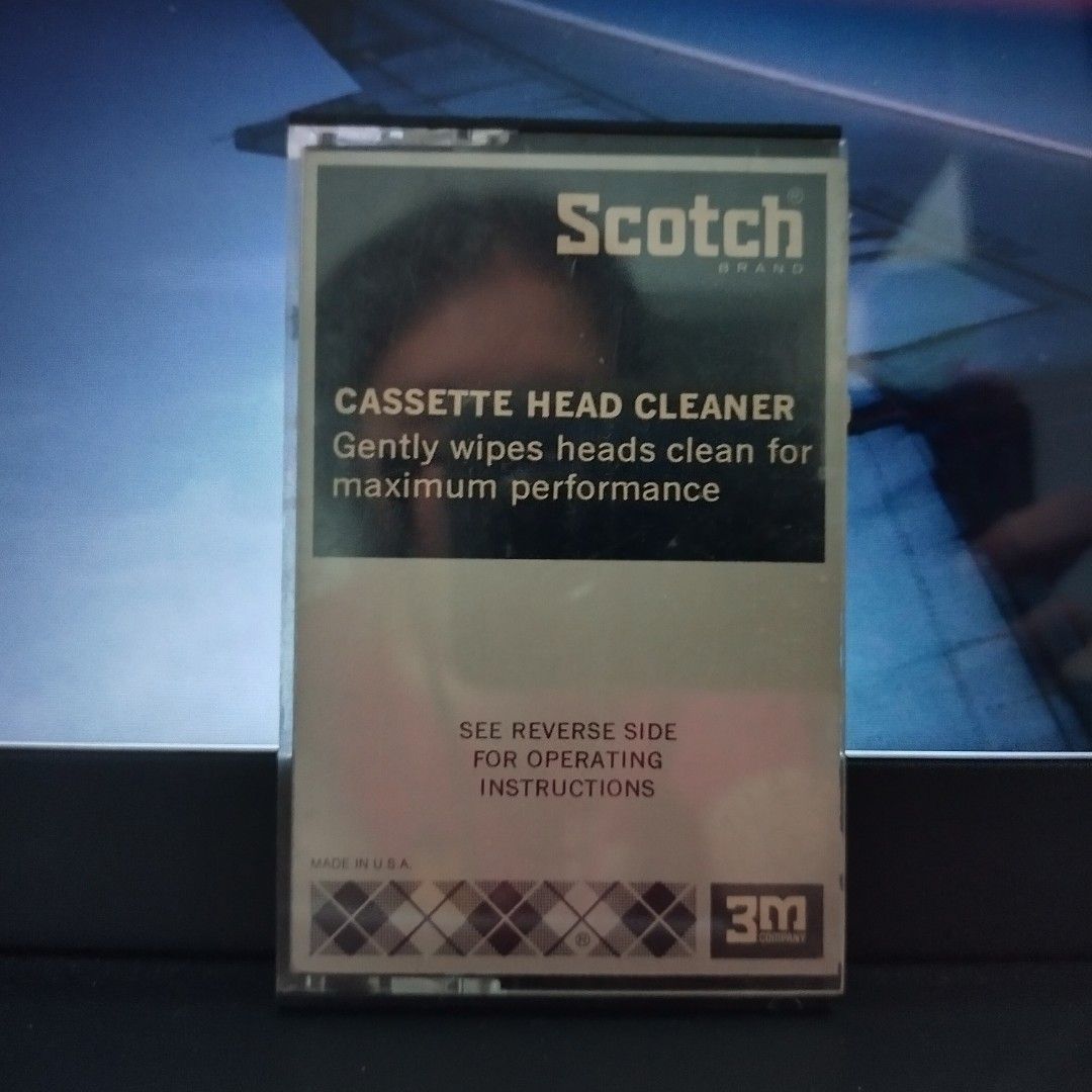 (MISC) Scotch Cassette Head Cleaner, Hobbies & Toys, Music & Media, CDs ...