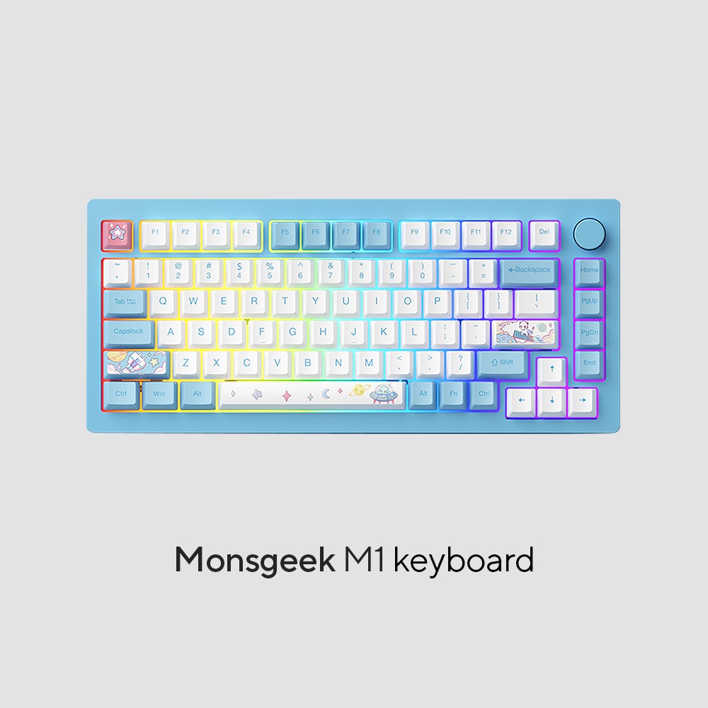 Monsgeek M1 Prebuilt Aluminium Keyboard, Computers & Tech, Parts ...