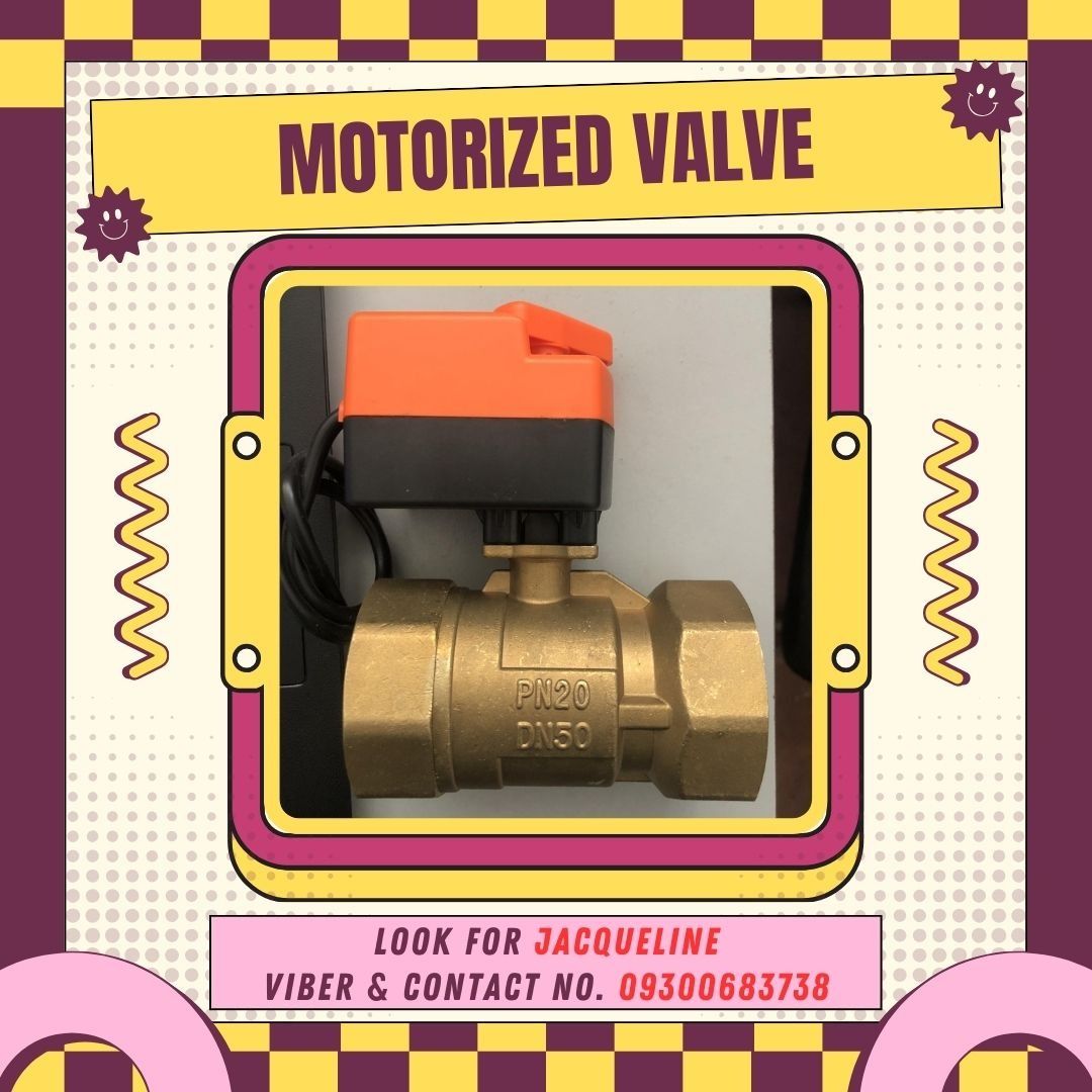 MOTORIZED VALVE, Commercial & Industrial, Construction Tools & Equipment on Carousell
