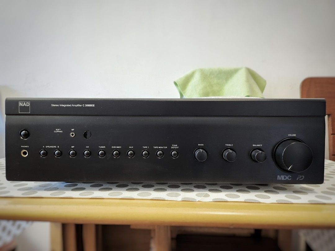 NAD C 356 BEE stereo integrated amplifier with usb dac module, 音響器材 ...