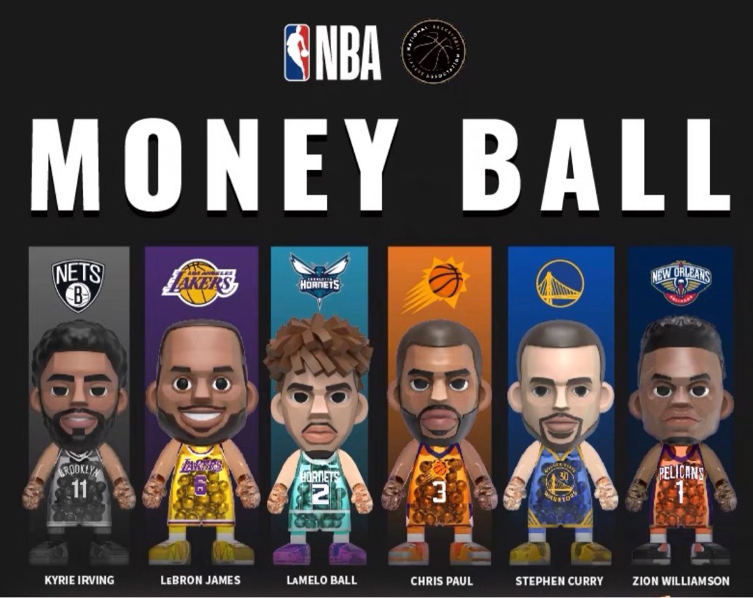 NBA x Money Ball series figurine, Hobbies & Toys, Toys & Games on Carousell