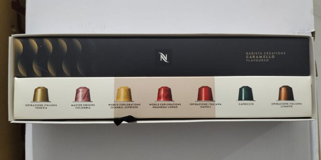 Nespresso Capsules - Gift Set of 2 Sleeves: Barista Creations ...