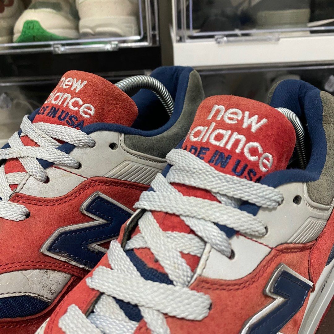 New balance 997 USA Red Blue Reflective, Fesyen Pria, Sepatu , Sneakers ...