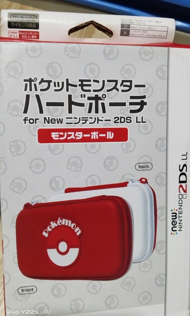 New Nintendo 2DS LL Pokemon Hard Case, Video Gaming, Gaming Accessories ...
