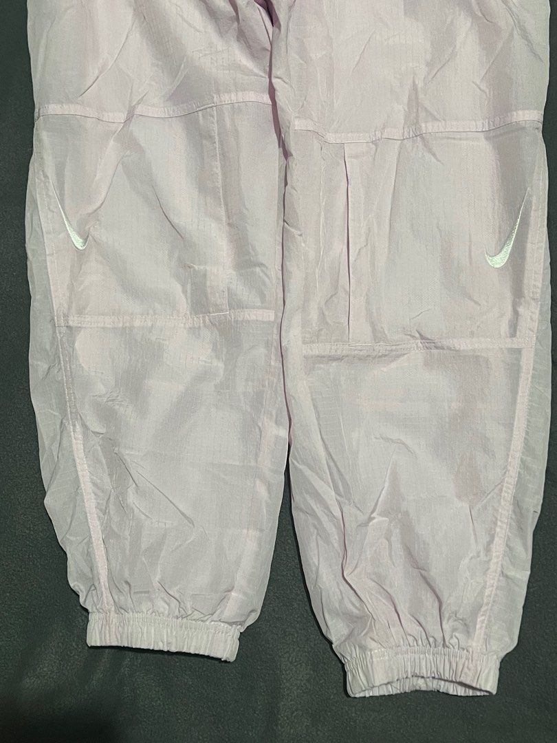 Nike Repel Oversized High Rise Pink Jogger, Women's Fashion, Bottoms ...