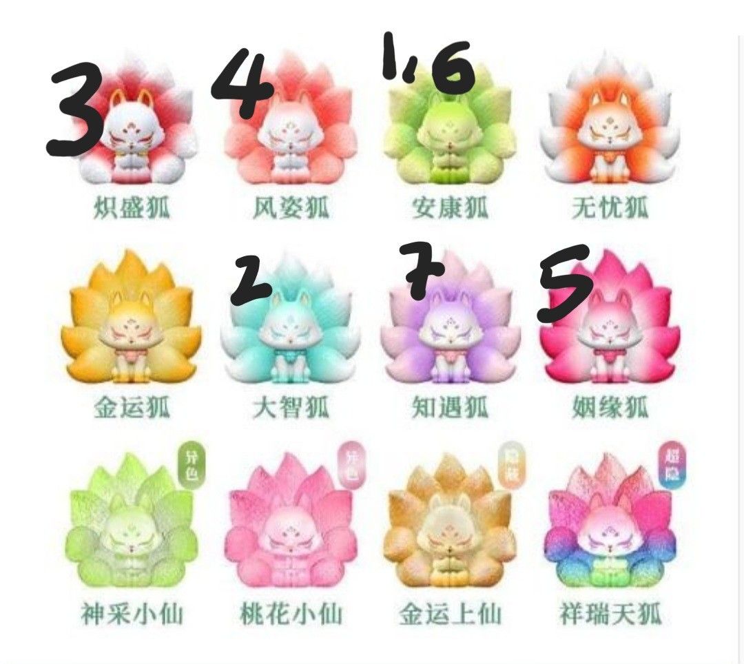 Nine Tail Fox -2nd Generation, Hobbies & Toys, Toys & Games on Carousell