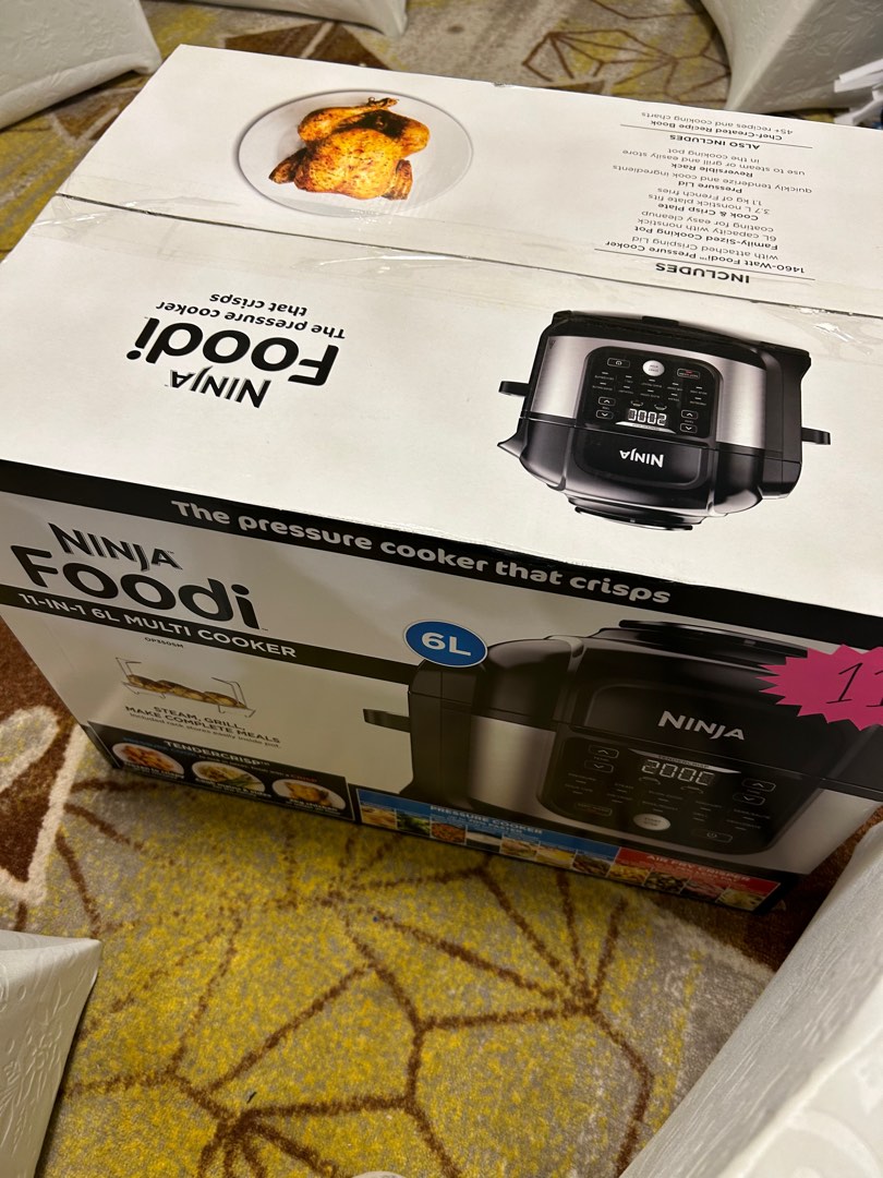 Ninja Foodi 11-In-1 6L Multi Cooker - OP350, TV & Home Appliances ...