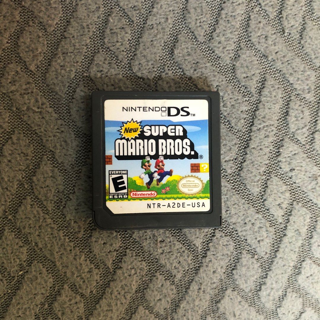Nintendo DS Super Mario Bros. Game, Video Gaming, Video Games, Nintendo ...