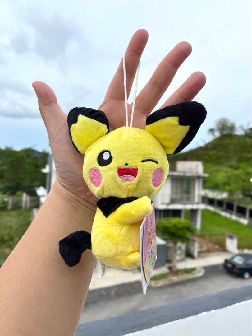 Nintendo Pokemon Pichu Keystrap Plush, Hobbies & Toys, Toys & Games on ...