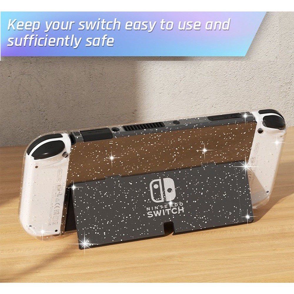 Nintendo Switch Crystal Protector (OLED), Mobile Phones & Gadgets, Mobile & Gadget Accessories ...
