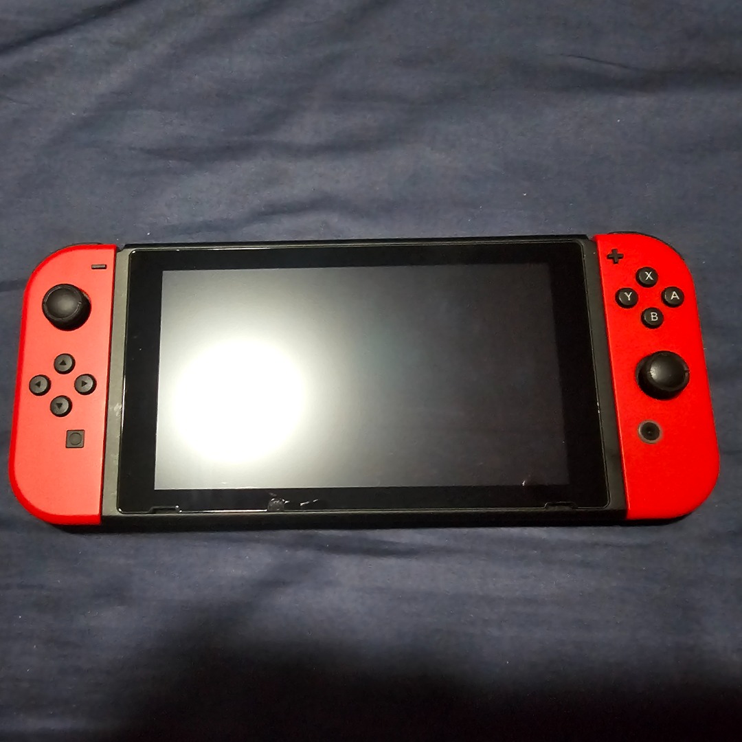 Nintendo Switch Mario Odyssey Limited Edition Console With 1 Game ...