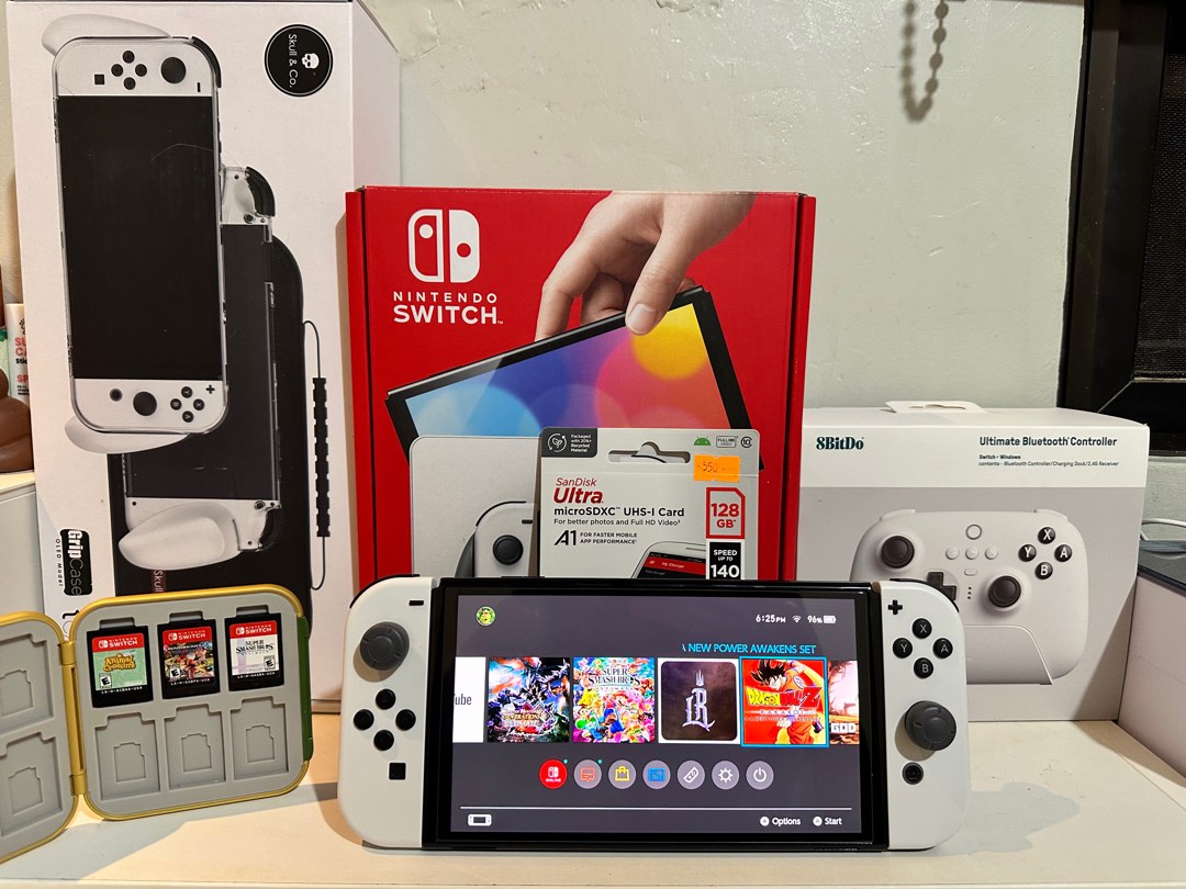 Nintendo switch oled bundle, Video Gaming, Video Game Consoles ...