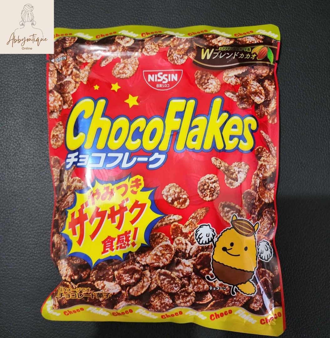 Nissin Cisco Choco Flakes, Food & Drinks, Other Food & Drinks on Carousell