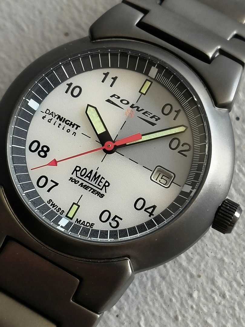 NOS Roamer Power 8 Quartz Watch, Men's Fashion, Watches & Accessories ...