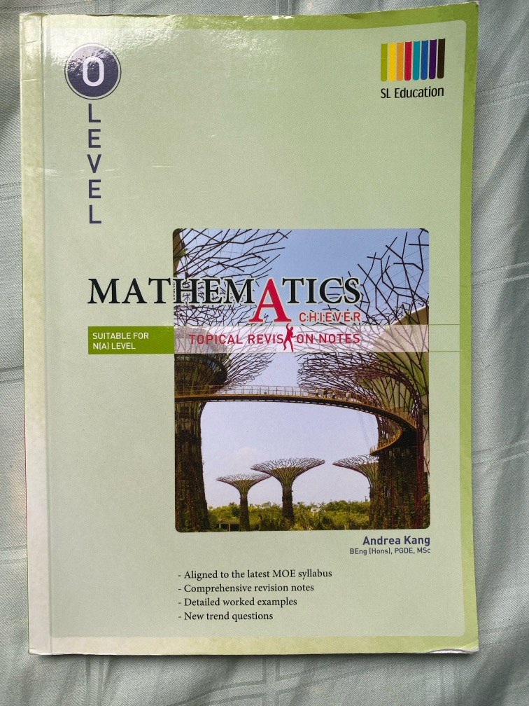O Level Mathematics Achiever Topical Revision Notes, Hobbies & Toys ...