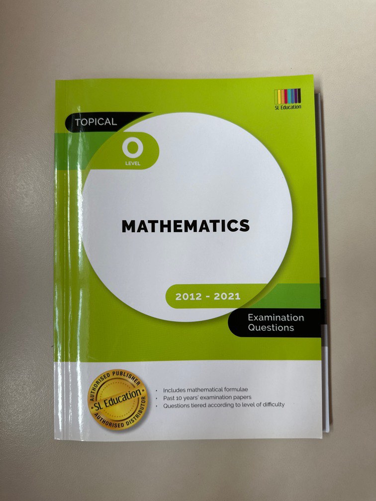 O Level TYS Mathematics, Hobbies & Toys, Books & Magazines, Assessment ...