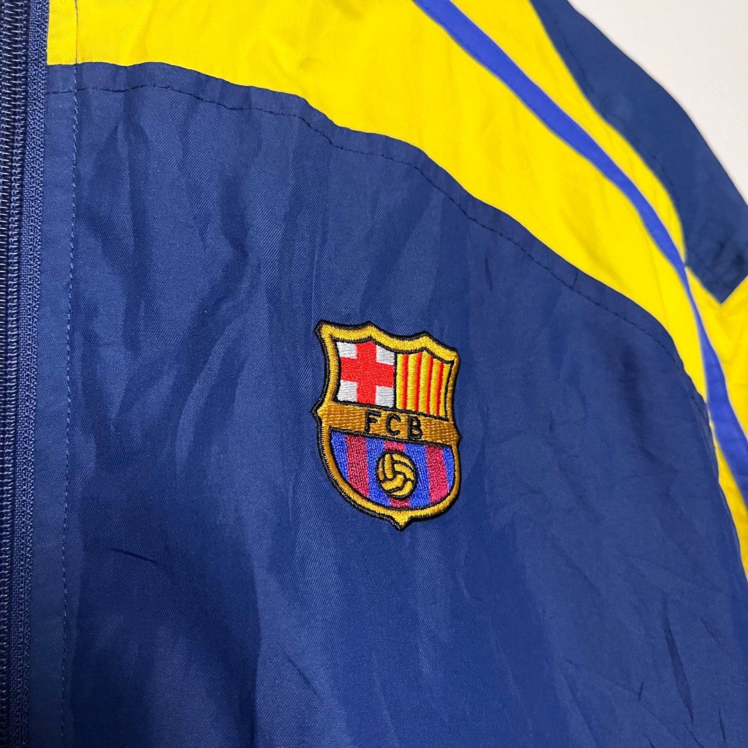 Official FC Barcelona Full Zip Track Jacket Soccer Weekend Medium, Men ...