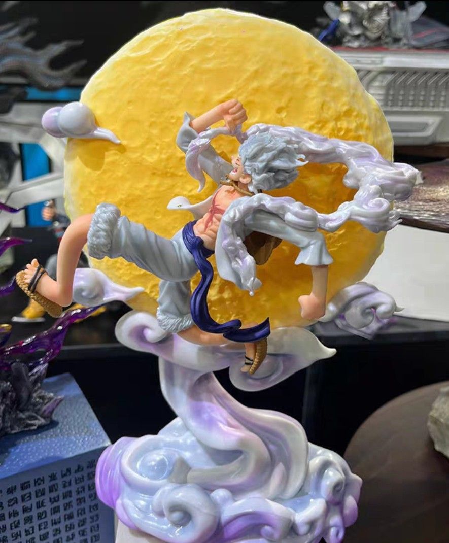 One Piece Luffy Gear 5 with Moon Figure, Hobbies & Toys, Toys & Games ...