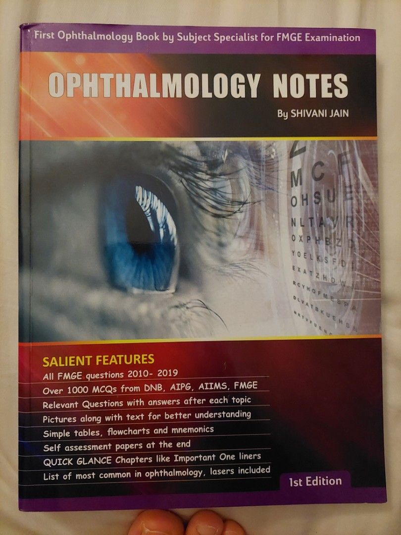 Ophthalmology Notes, Hobbies & Toys, Books & Magazines, Textbooks on ...