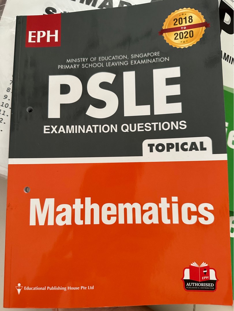 P6 / PSLE Maths Papers (Assorted Years), Hobbies & Toys, Books ...