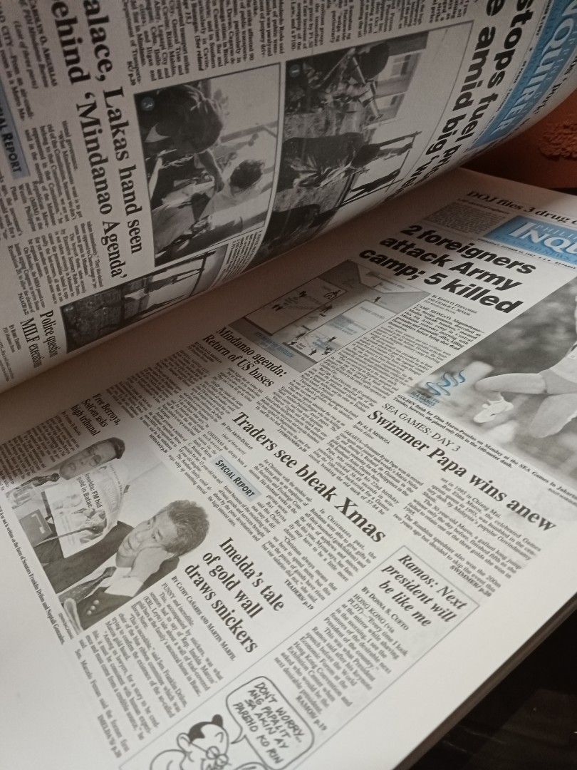 Page one, book two : Philippine Daily Inquirer front pages 1996-2001, Hobbies & Toys, Books ...