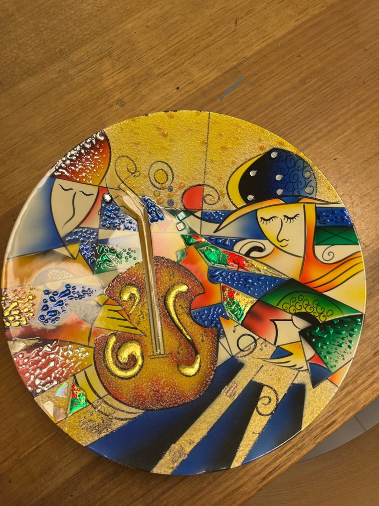 Painted dish, Furniture & Home Living, Home Decor, Other Home Decor on ...