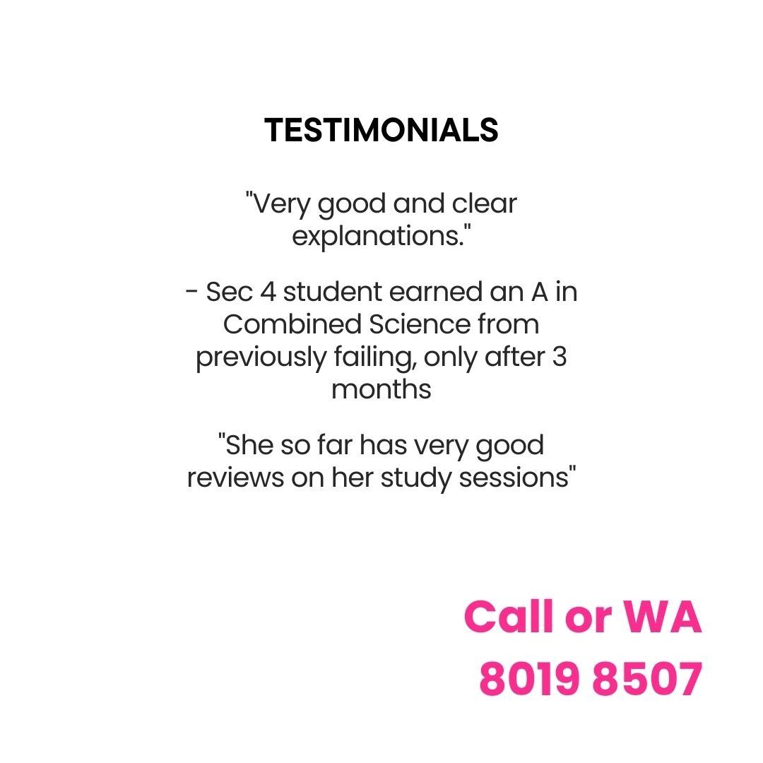 PASIR RIS SECONDARY ENGLISH TUITION - Sec 1 2 3 4 5 Sec Sch Express NA ...