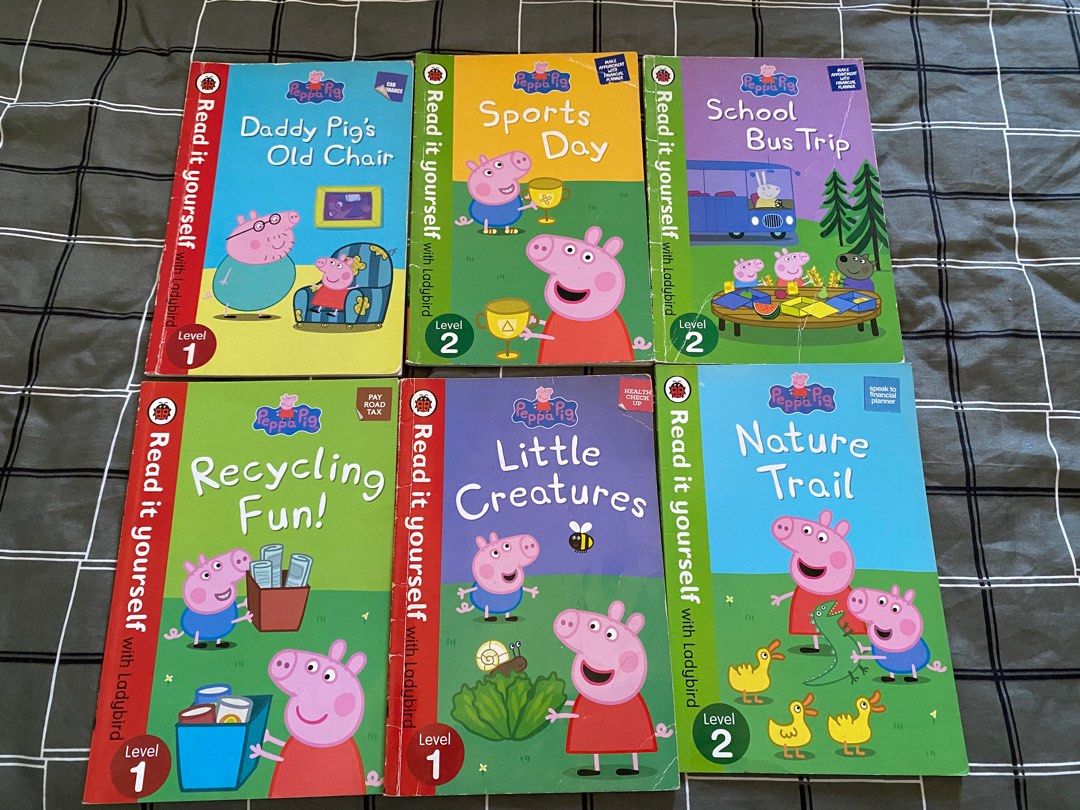 Peppa Pig Story Books, Hobbies & Toys, Books & Magazines, Children's ...