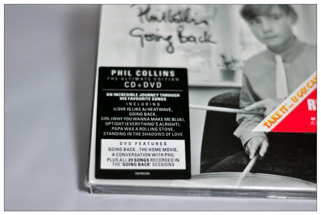 Phil Collins-Going Back The Ultimate Edition CD+DVD Original Warna ...