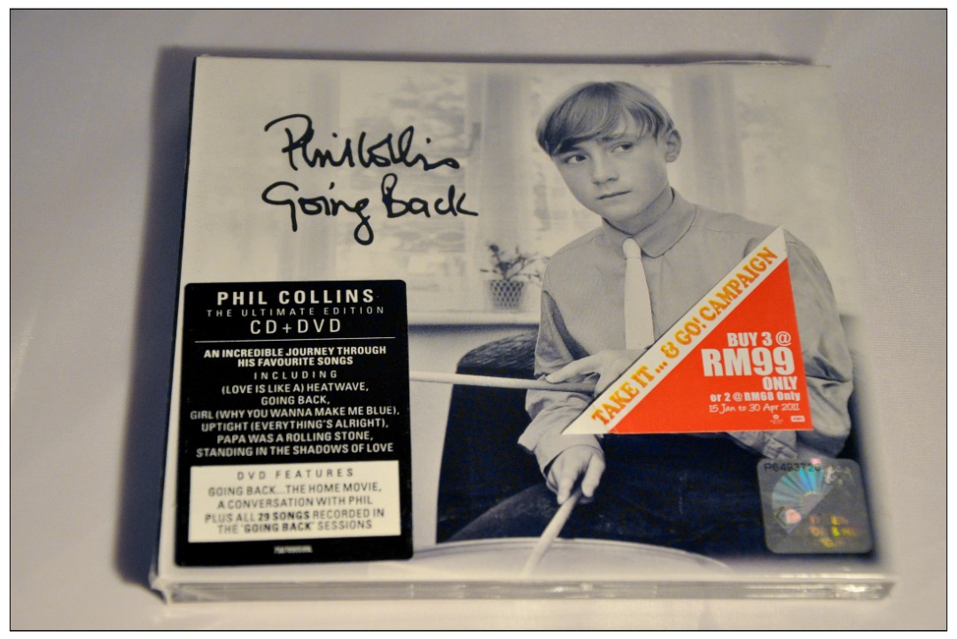 Phil Collins-Going Back The Ultimate Edition CD+DVD Original Warna ...