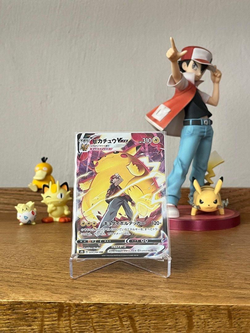 Pikachu Vmax Japanese Pokémon Card, Hobbies & Toys, Toys & Games on ...