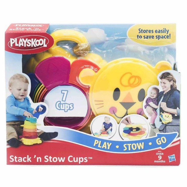 Playskool Stack 'n Stow Cups, Babies & Kids, Infant Playtime on Carousell