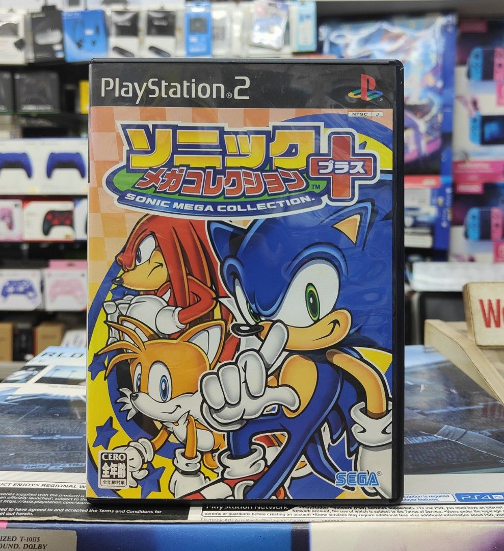 Playstation 2 Sonic Mega Collection Plus, Video Gaming, Video Games ...