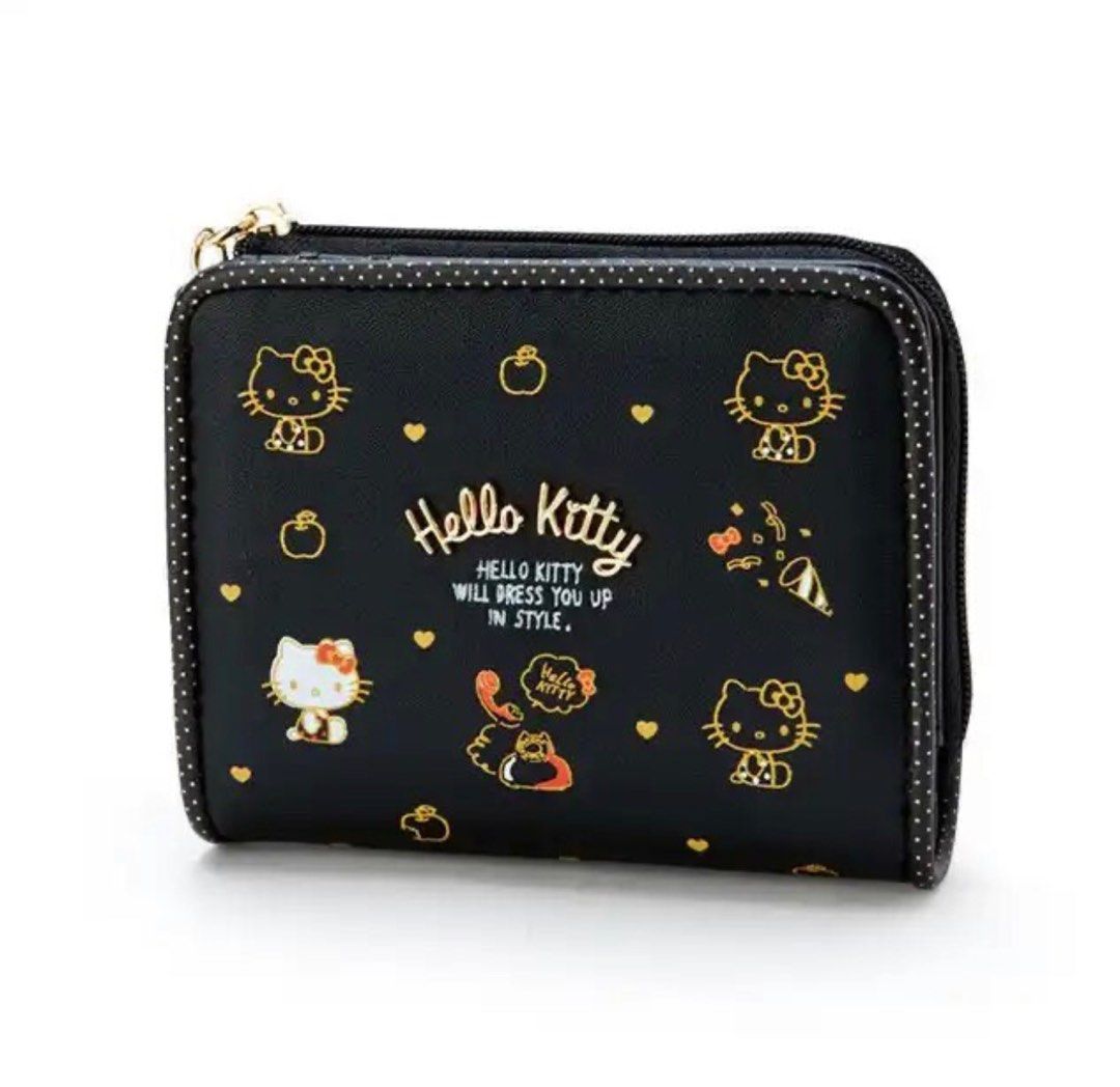 [PO] kuromi, hello kitty, melody, cinnamon roll wallet, Women's Fashion ...