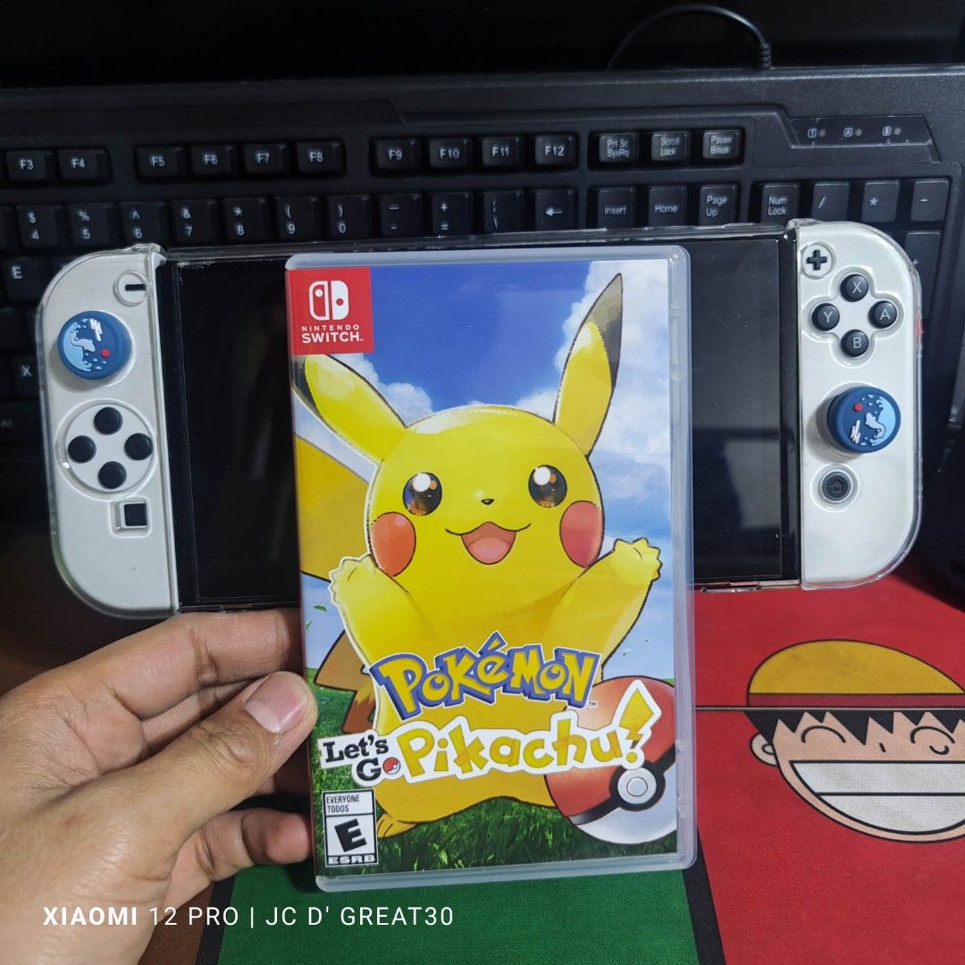 Pokemon Lets Go Pikachu Switch game, Video Gaming, Video Game Consoles ...