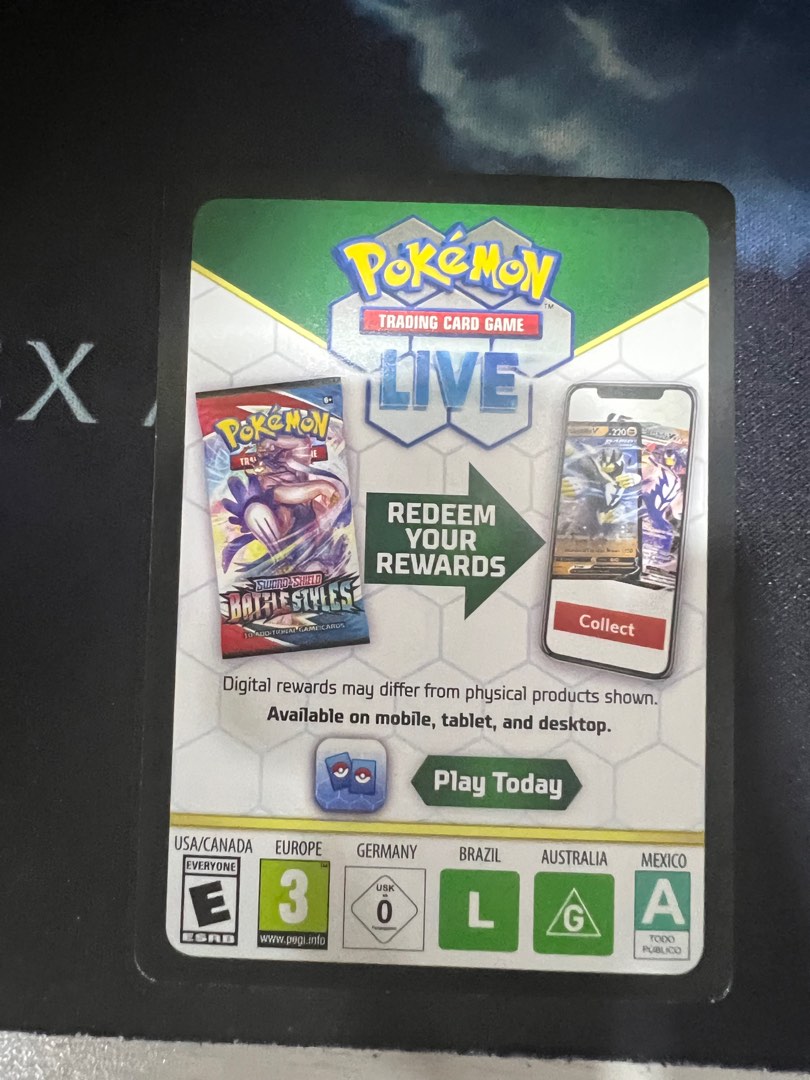 Pokemon Live Paradox Rift Code Cards, Video Gaming, Video Games, Others ...