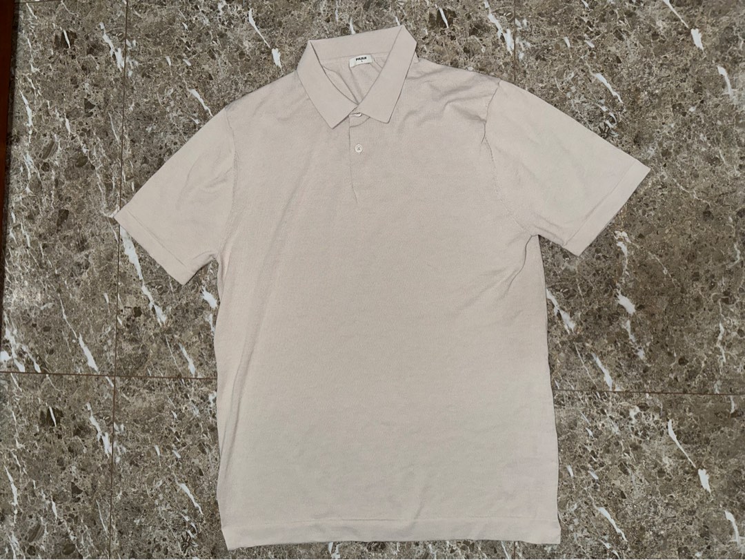 Polham Knitted polo shirt, Men's Fashion, Activewear on Carousell
