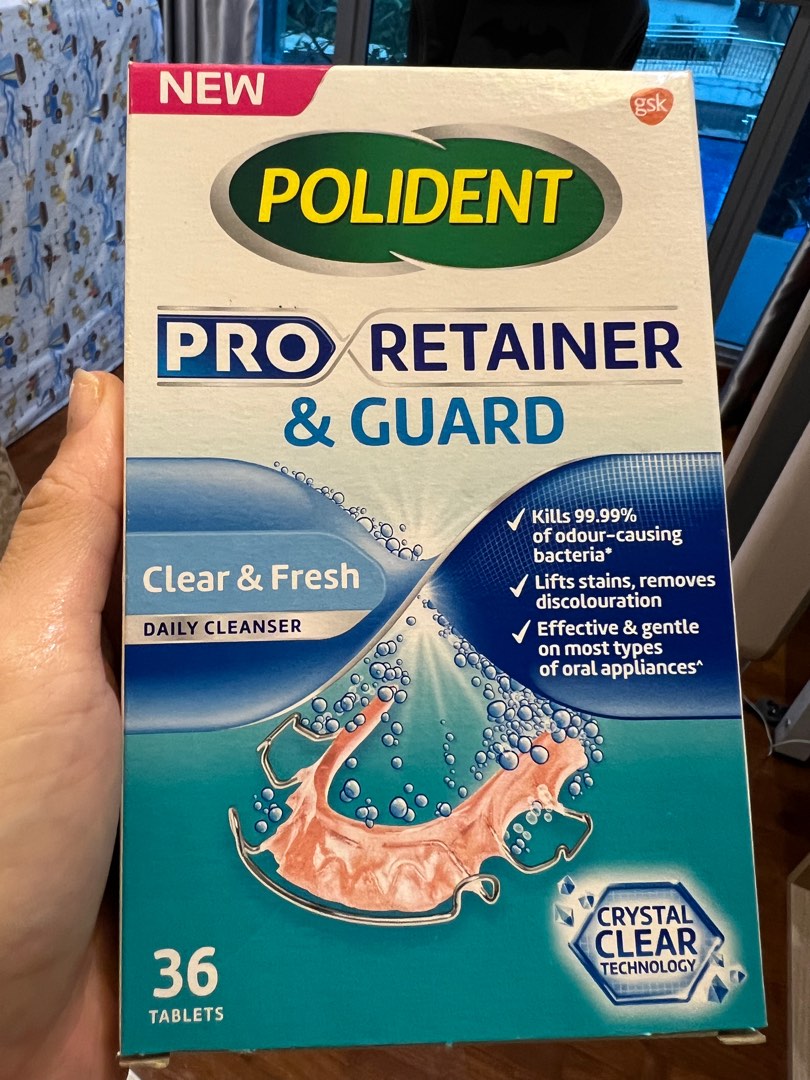 Polident pro retainer & guard, Beauty & Personal Care, Oral Care on ...