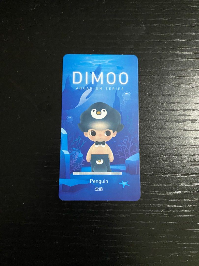 POP MART POPMART Dimoo Aquarium Series Penguin Blind Box Figurine ...