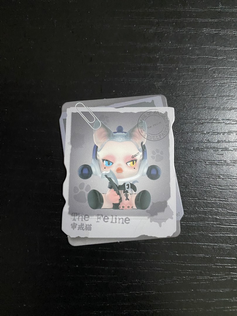 POP MART POPMART Skullpanda Skull Panda Mare of Animals The Feline ...