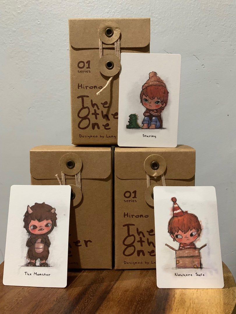 Popmart Hirono The Other One Monster, Staring, Nowhere Safe, Hobbies ...