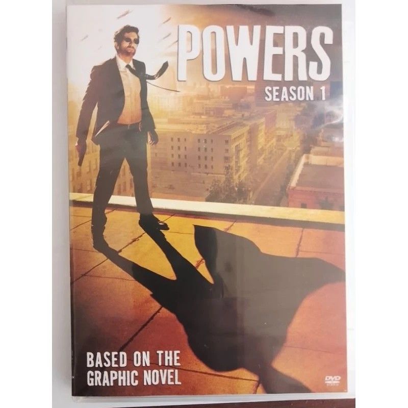 POWERS TV Series Box Set Action Adventure Season 1 Complete 3 Disc DVD ...