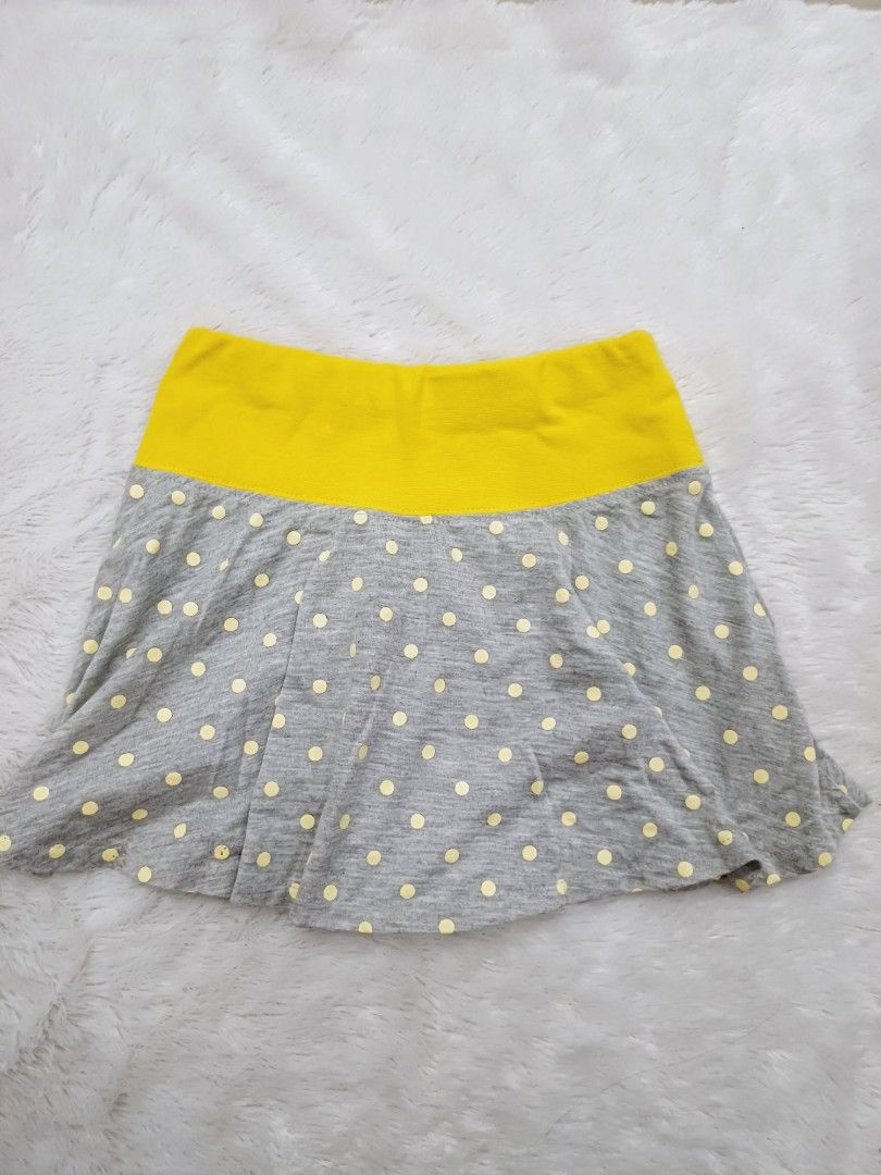 Preloved Second Bekas Rok Anak Cewek Polkadot Kuning Merk Tom & Jerry ...