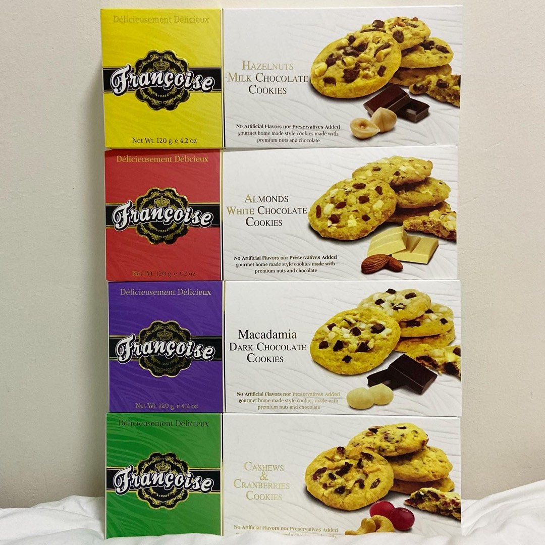 Premium Imported Francoise Cookies 120g, Food & Drinks, Packaged ...